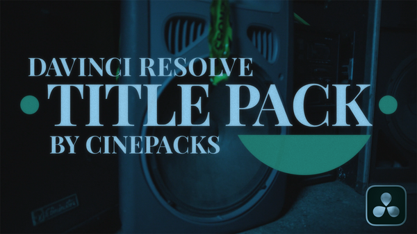 Music Video Title Pack For Davinci Resolve Cinepacks