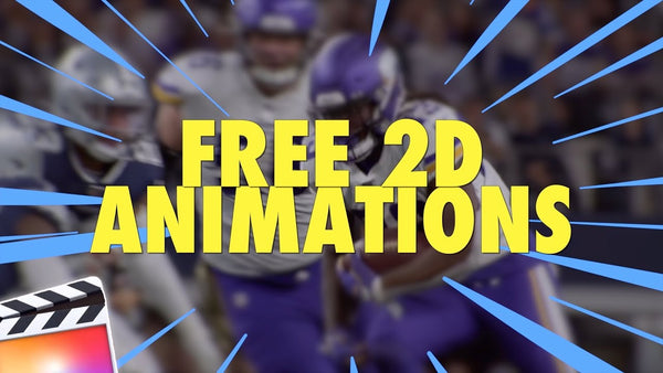 Free 2D Animation Effects for Final Cut Pro X - CinePacks