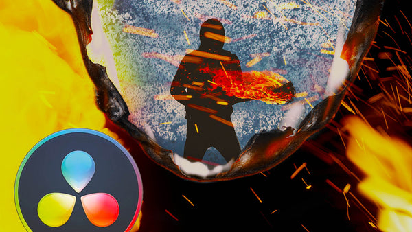 How to Use our Fire Transitions in DaVinci Resolve - CinePacks