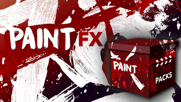 Paint FX - Paint Splatters & Brush Video Effects - CinePacks